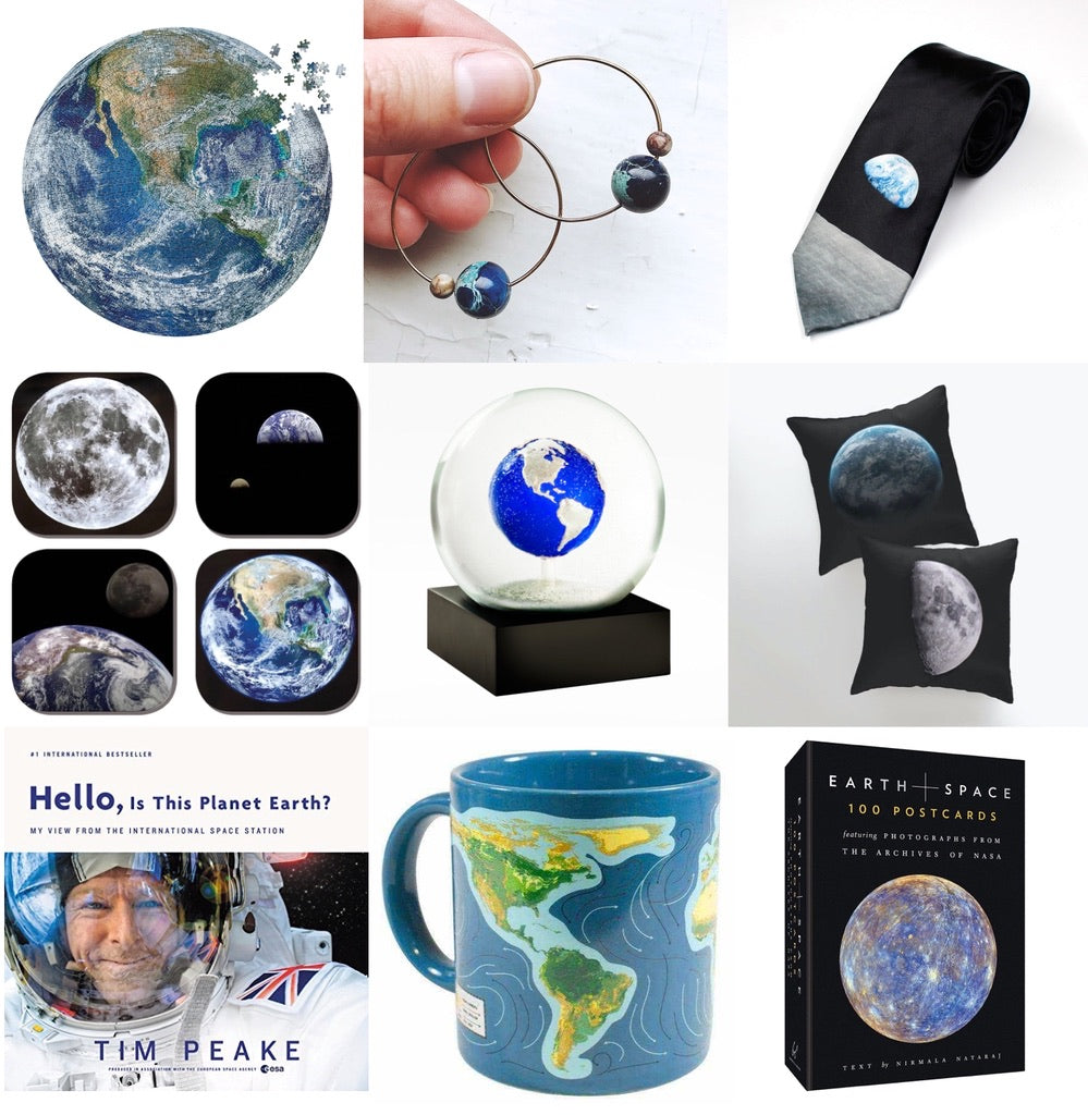 Earth Gifts | Earth Decor | Round Earth Puzzles| Earth Lover Gifts ...