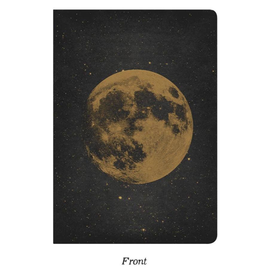 Full Moon Mini Notebooks 2-Pack, Gold - Space Moon Gift – The ...