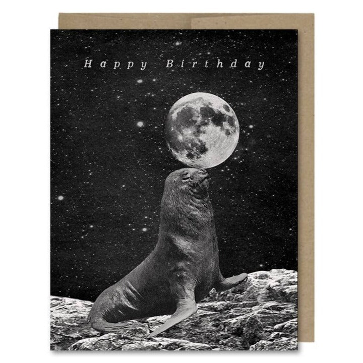 Happy Birthday Seal Ya Later Beaches Card – The Interstellar Seller