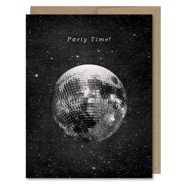 Party Time! Disco Moon Card – The Interstellar Seller