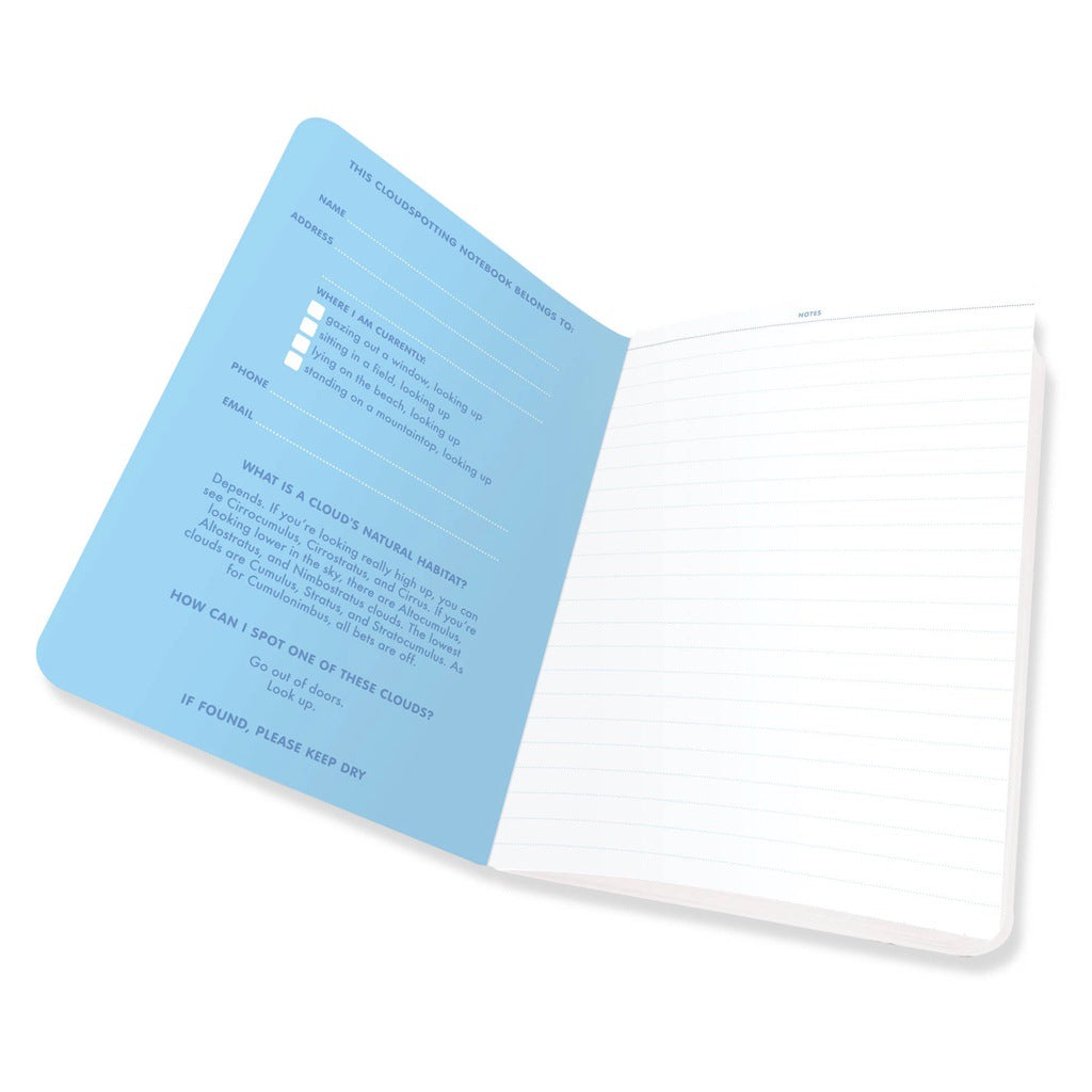 Cloudspotting Notebook - Spot the Cloud Types – The Interstellar Seller