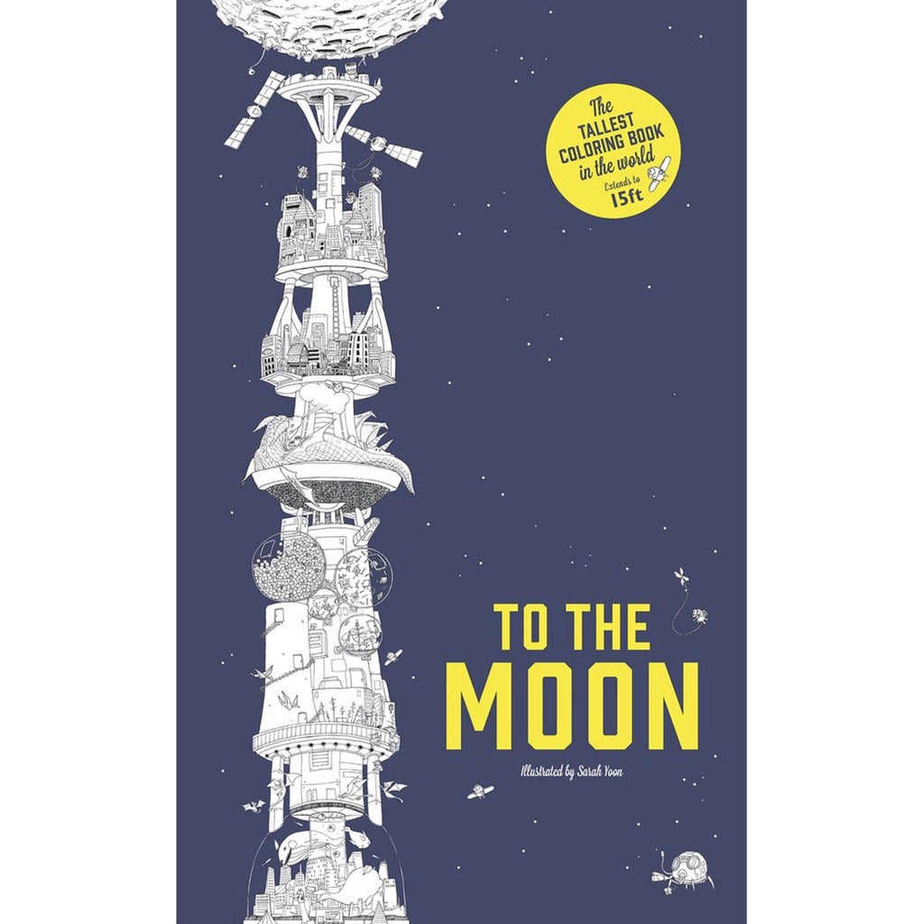 the moon coloring book